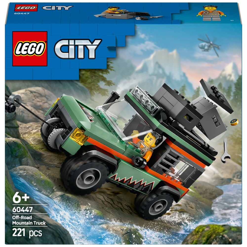 LEGO City 60447 Offroad Geländewagen | Smyths Toys Deutschland