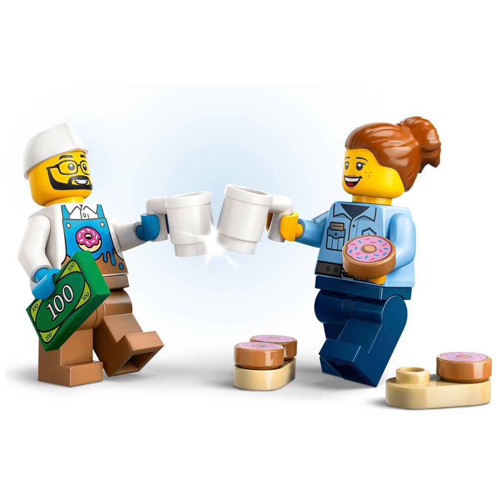 LEGO City 60452 Doughnut Truck Set | Smyths Toys UK