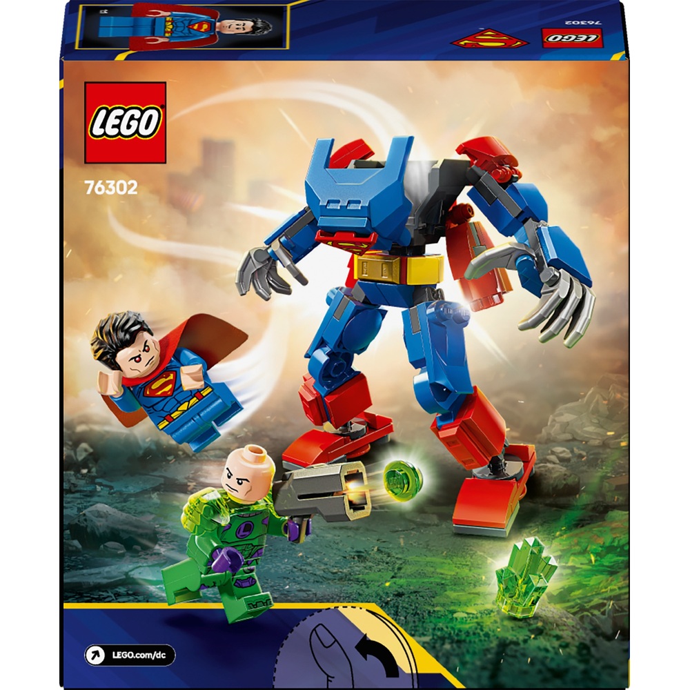 LEGO DC 76302 Superman Mech vs. Lex Luthor Set | Smyths Toys UK