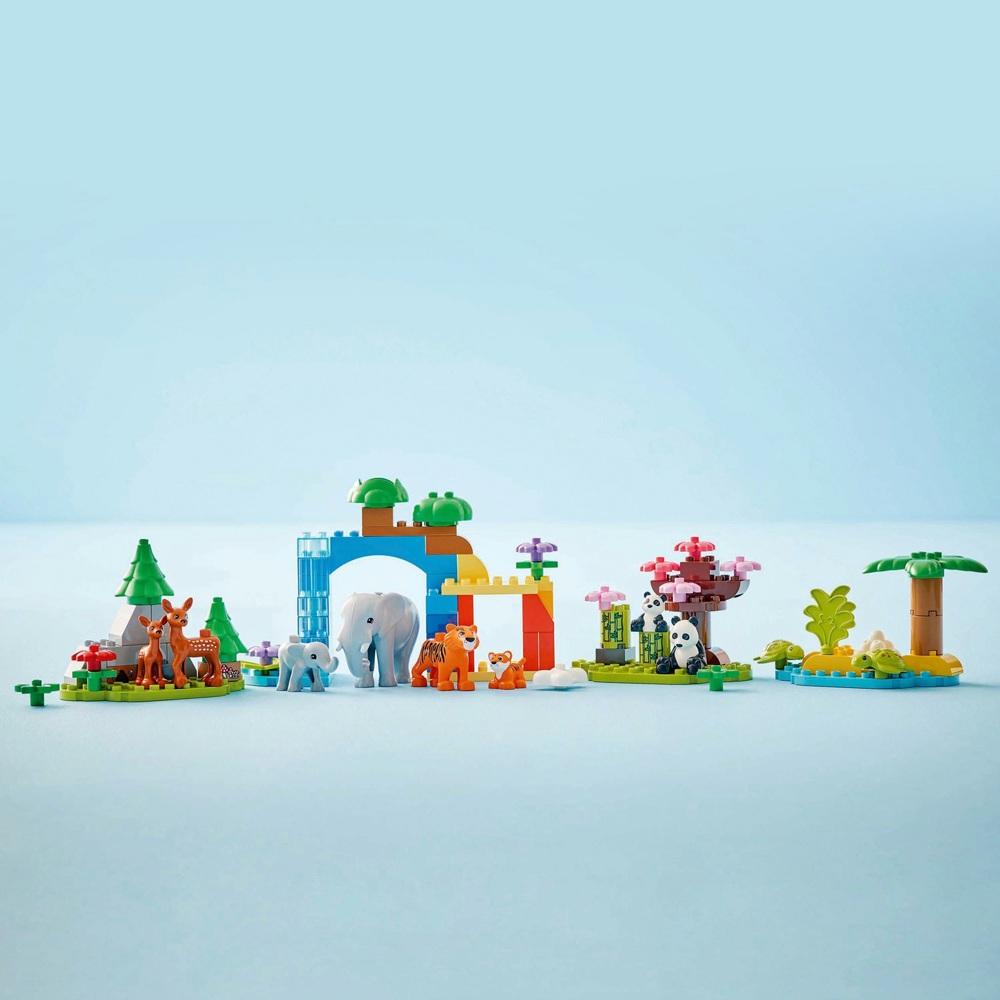 LEGO DUPLO 10446 Wildtier-Familien 3-in-1-Set | Smyths Toys Deutschland