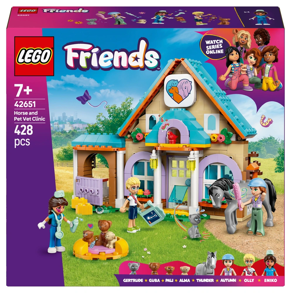 Lego Friends Heartlake Veterinario LEGO 41445 Vet Clinic Ambulance