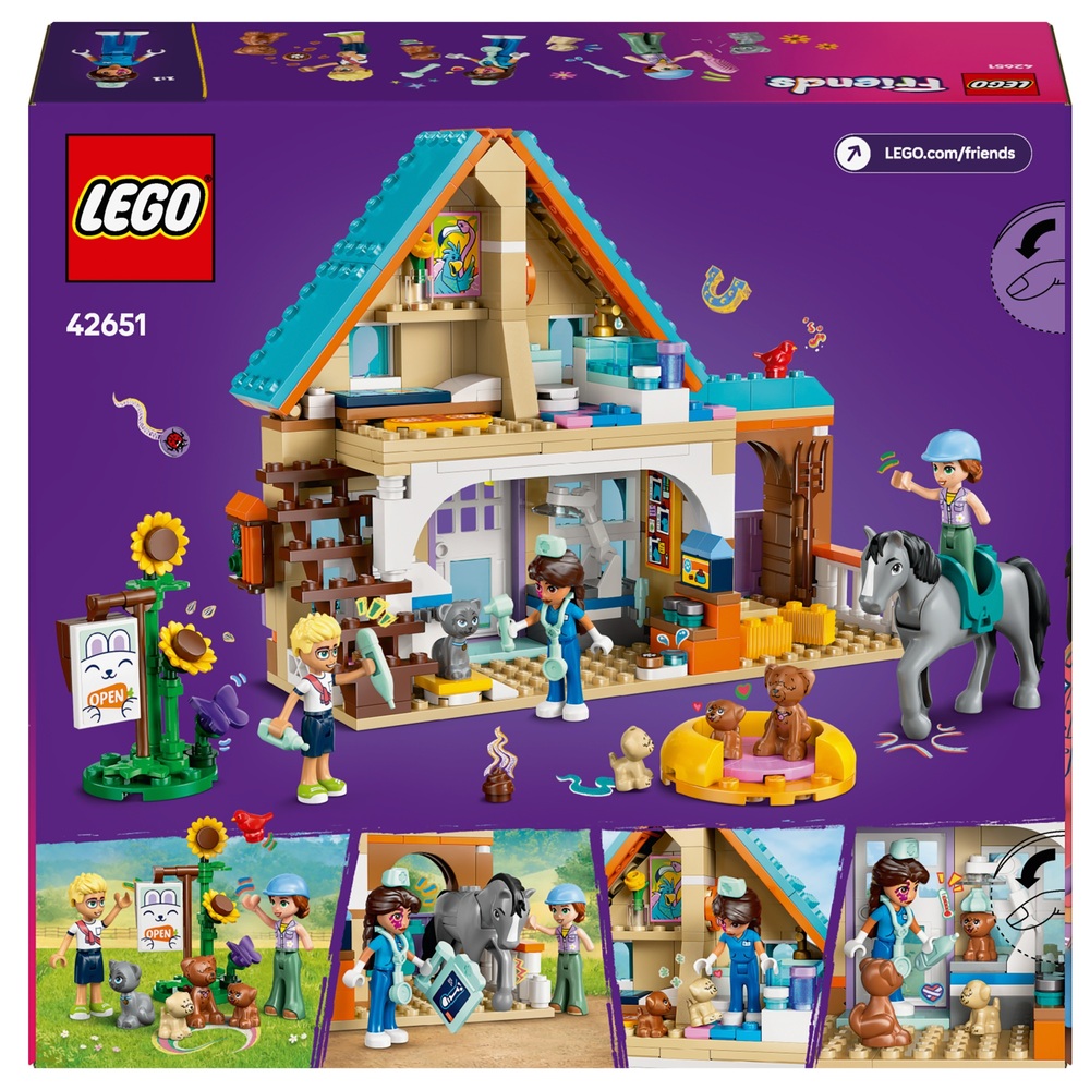 LEGO Friends 42651 Tierarztpraxis für Pferde und Haustiere | Smyths ...