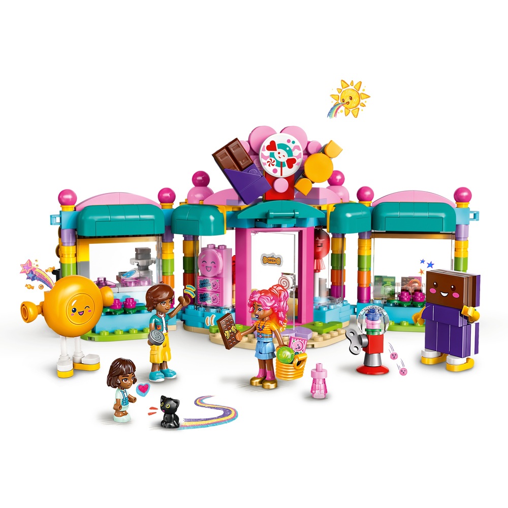 LEGO Friends 42649 Heartlake City Sweet Shop Set | Smyths Toys Ireland