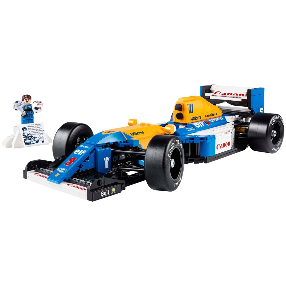 LEGO Icons 10353 Williams Racing FW14B mit Nigel Mansell | Smyths Toys ...