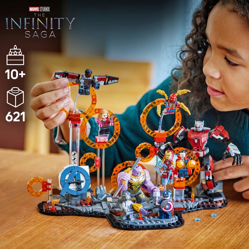 LEGO Marvel 76323 Avengers: Endgame Final Battle Set | Smyths Toys UK