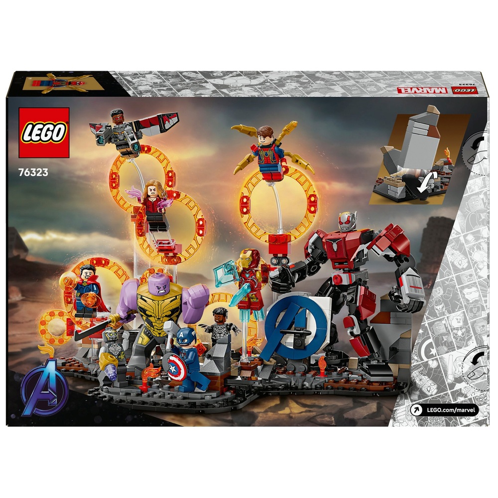 LEGO Marvel 76323 Avengers: Endgame Final Battle Set | Smyths Toys UK