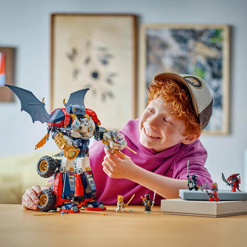 LEGO NINJAGO 71834 Zane's Ultra Combiner Mech Set | Smyths Toys Ireland