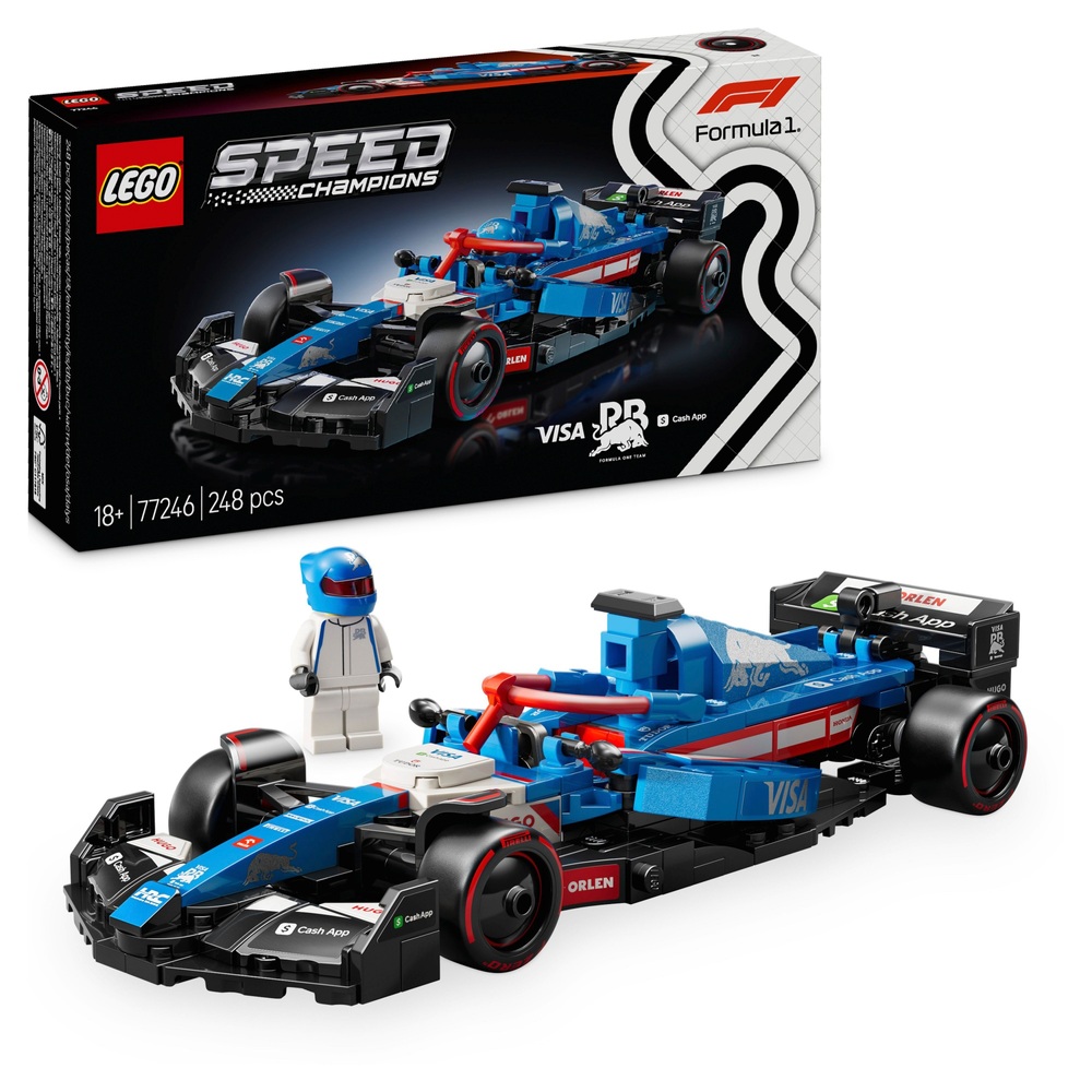 LEGO Speed Champions 77246 Visa Cash App RB VCARB 01 F1 Racing Bulls ...
