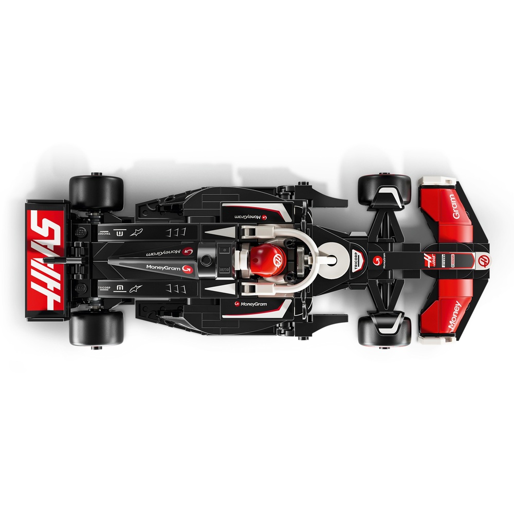 LEGO Speed Champions 77250 MoneyGram Haas F1 Team VF-24 Race Car Set ...