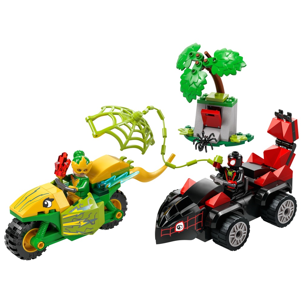 LEGO Spidey 11198 Actionspaß mit Spin und Electro in ihren Dino ...