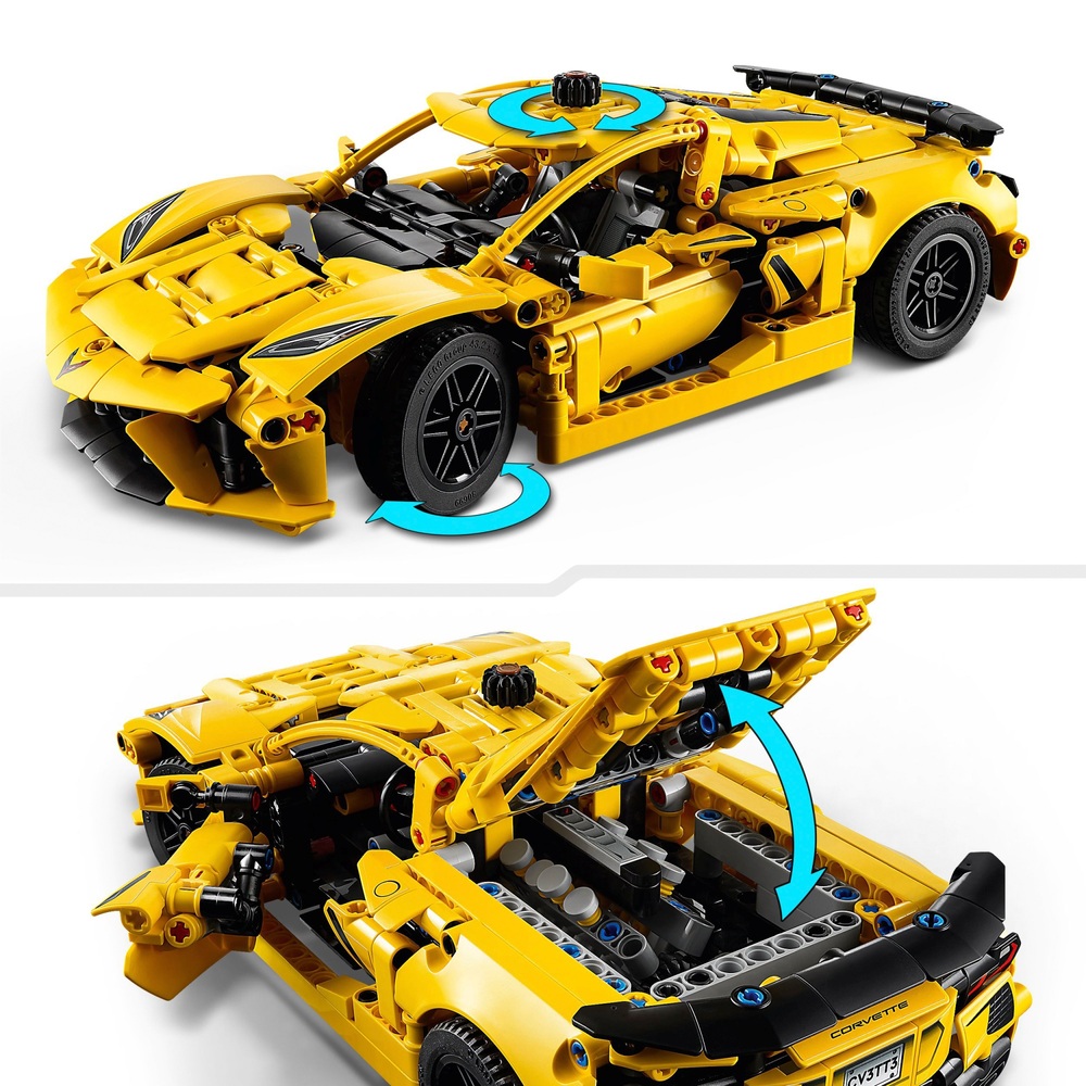 LEGO Technic 42205 Chevrolet Corvette Stingray Set | Smyths Toys UK