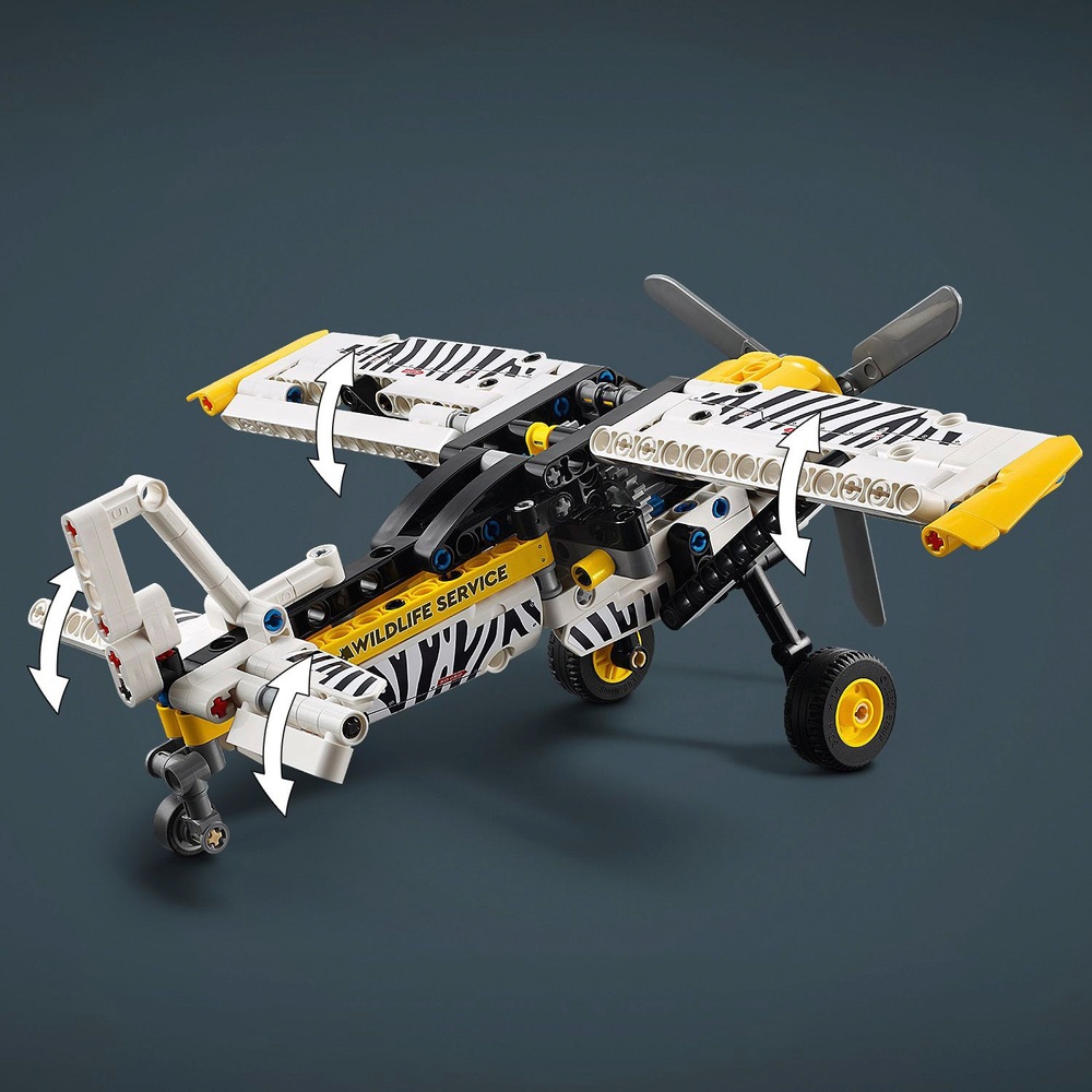 LEGO Technic 42198 Bush Plane Set | Smyths Toys UK