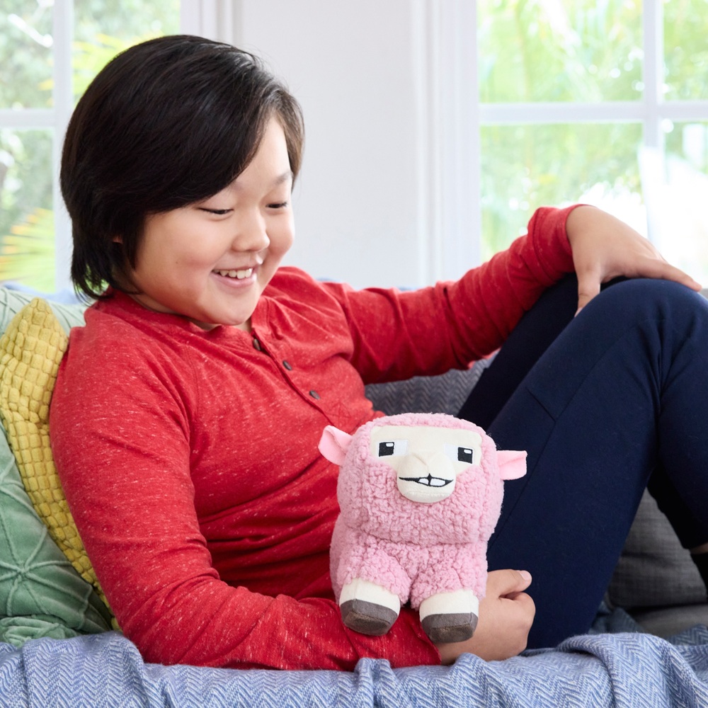 Minecraft Movie Plush Pink Sheep 20cm | Smyths Toys Ireland