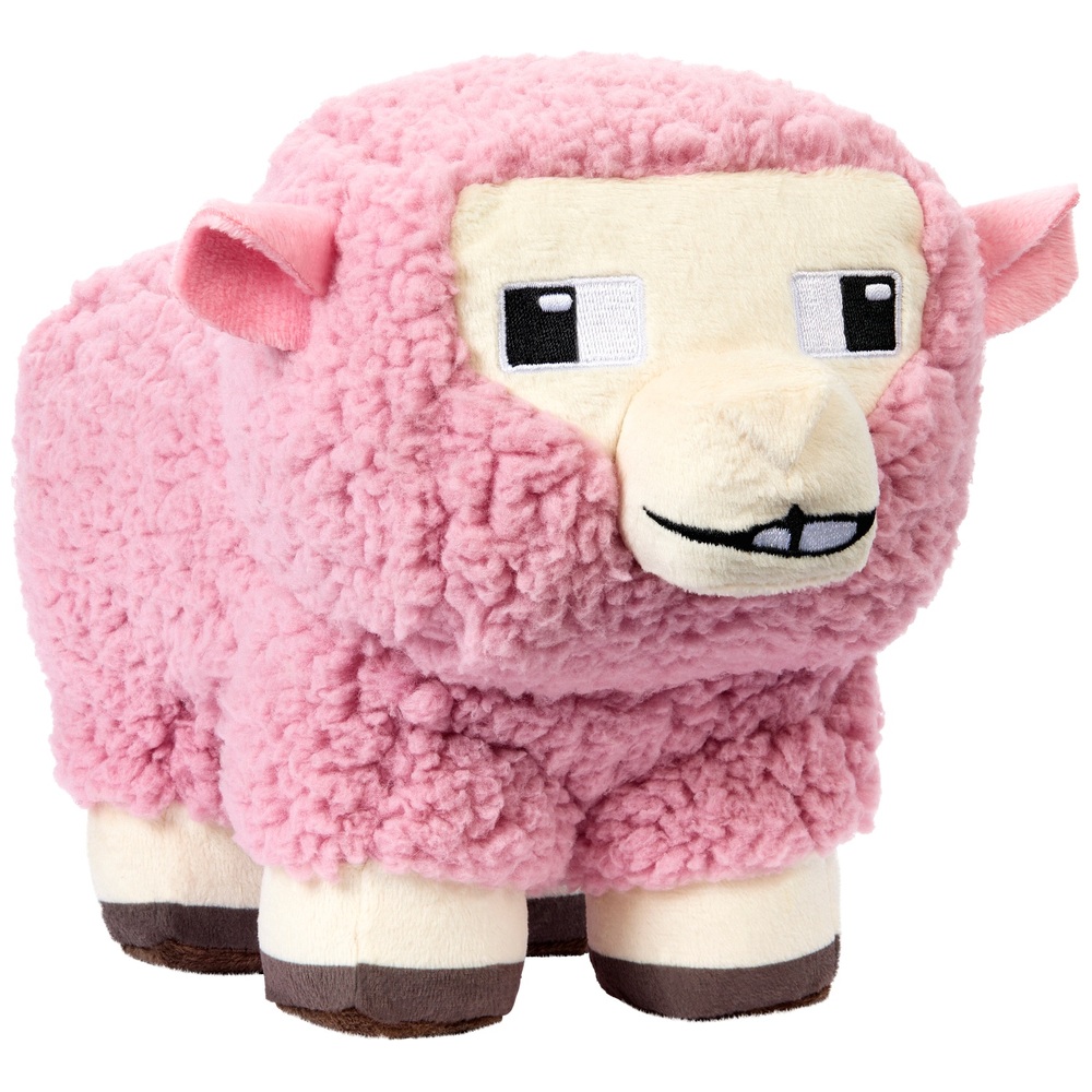 Minecraft Movie Plush Pink Sheep 20cm | Smyths Toys UK