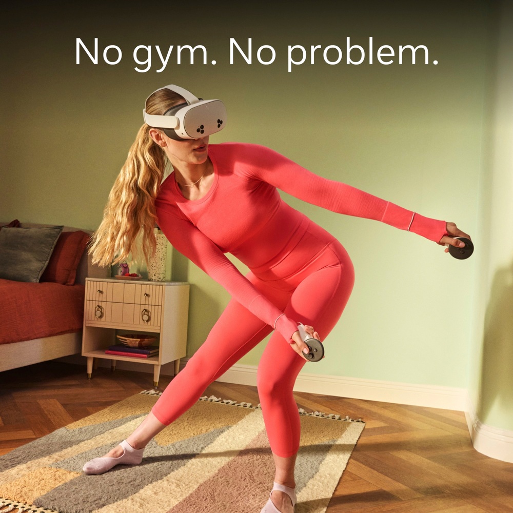 Meta Quest 3S 128GB All-In-One Mixed Reality Headset and Controllers | Smyths Toys UK