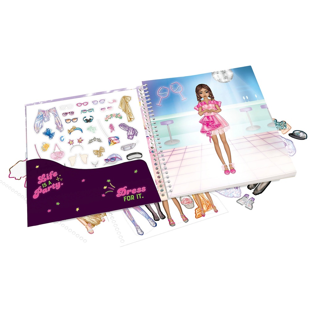 TOPModel Dress Me Up Stickerbuch Party | Smyths Toys Deutschland