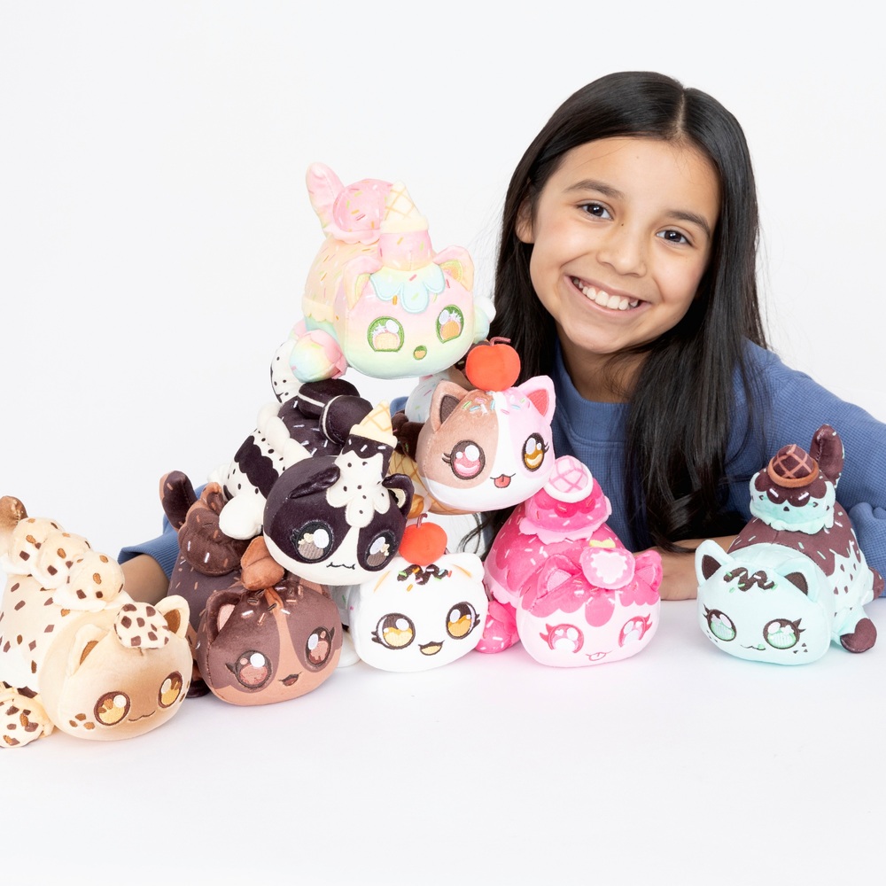 Aphmau MeeMeows Mystery Plush Aphmau & Friends Ice Cream Assortment ...
