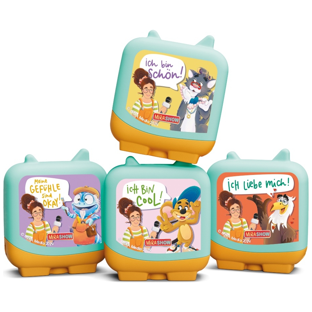 Clever Tonies - Tonie Figuren Mira und das fliegende Haus 4er-Set ...