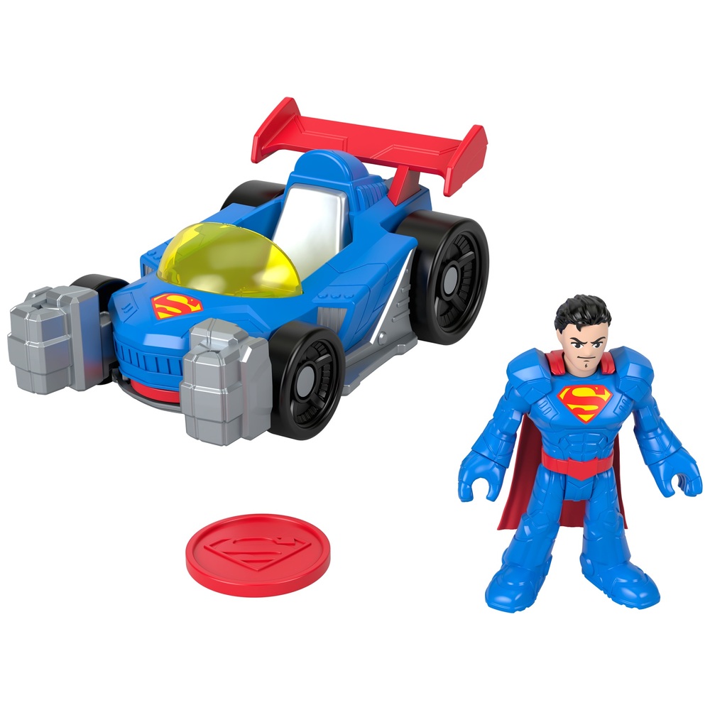 Fisher-Price Imaginext DC Super Friends Metal Force Set Supermobile | Smyths Toys Ireland