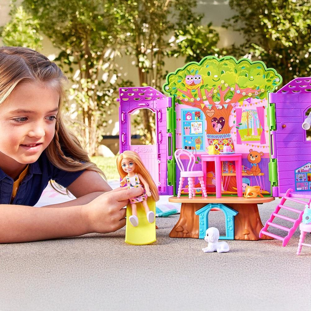 Barbie Chelsea Treehouse Playset | Smyths Toys UK