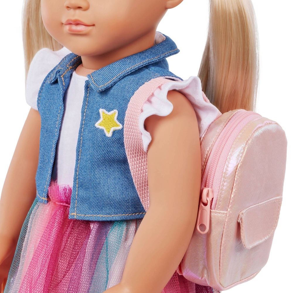 Our Generation Puppe Evie mit Schulsachen 46 cm | Smyths Toys Schweiz