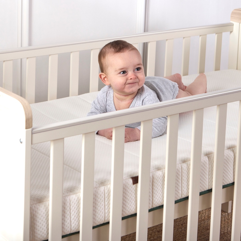 Baby Elegance Haddington Cot Bed with Changing Unit Stone | Smyths Toys ...