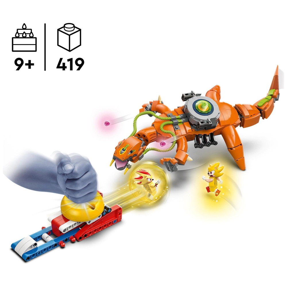 LEGO Sonic the Hedgehog 77003 Super Shadow vs. Biolizard | Smyths Toys ...