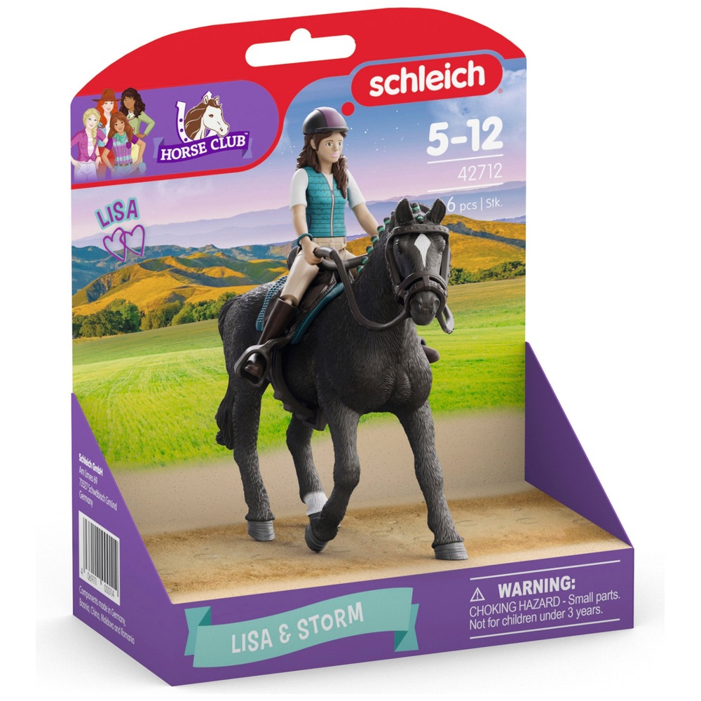 schleich HORSE CLUB 42712 Lisa & Storm | Smyths Toys Österreich
