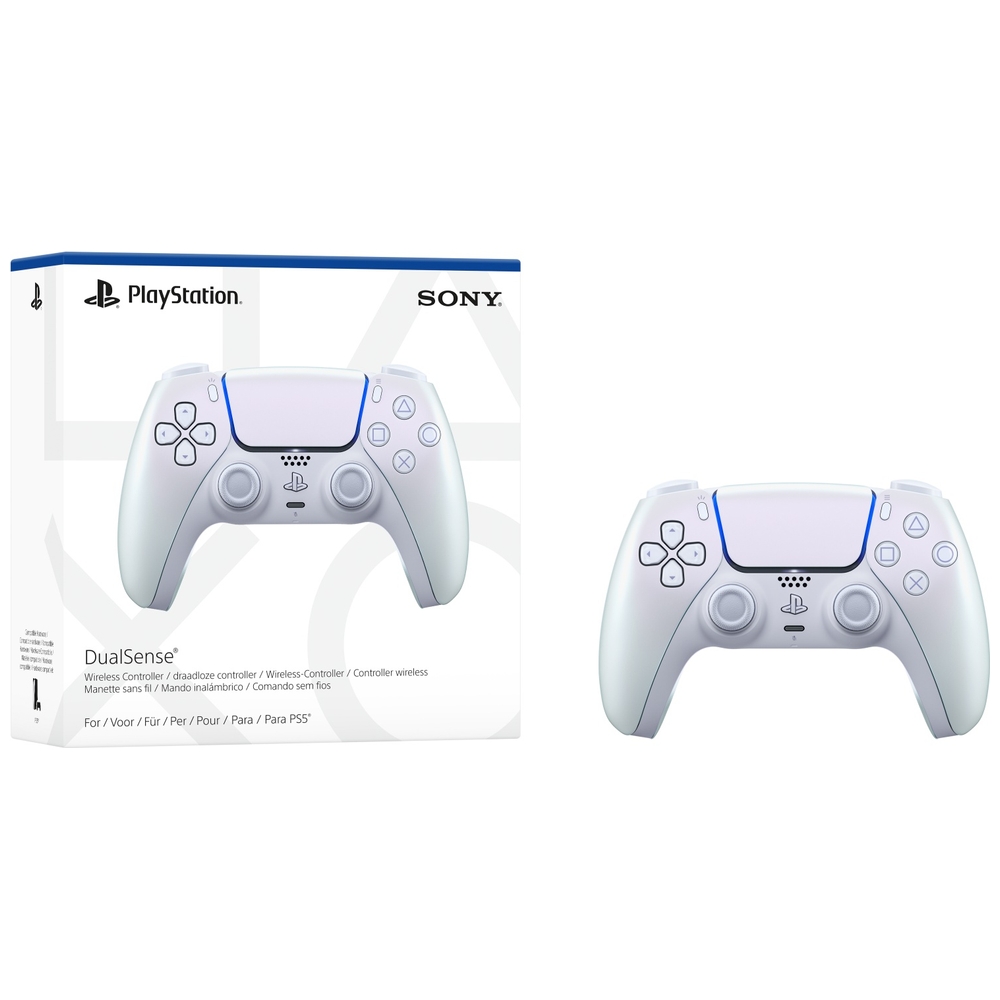 PlayStation 5 Chroma Pearl Dualsense Wireless Controller | Smyths Toys UK