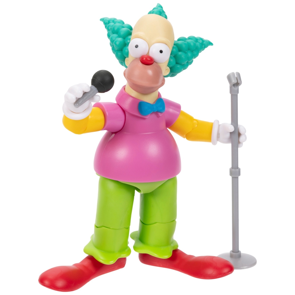 The Simpsons Action Figures Krusty the Clown 13cm | Smyths Toys Ireland