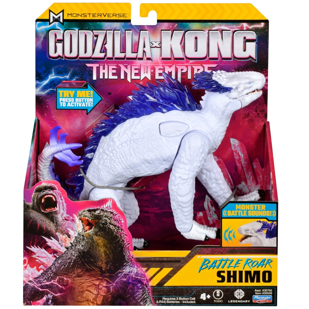 Godzilla x Kong The New Empire Figur Battle Roar Shimo mit Sound ...