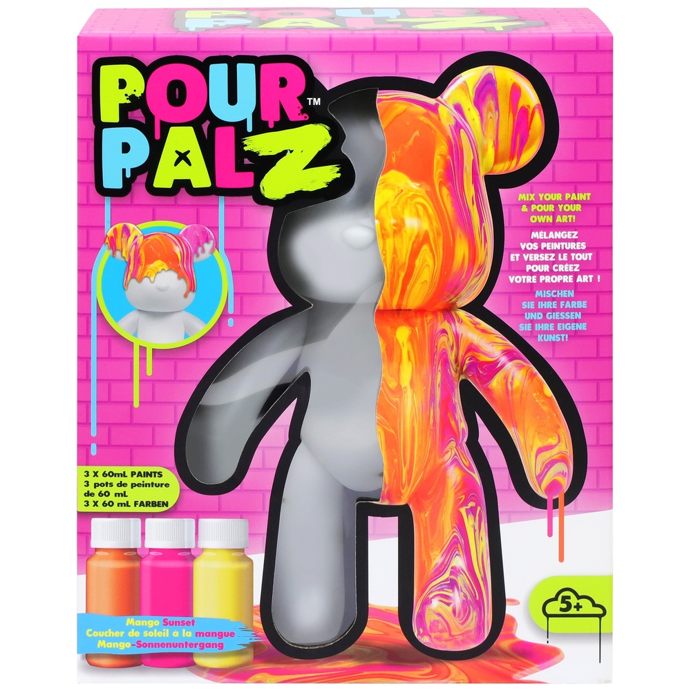Pour Palz DIY Pouring Set Mango Magic Bär | Smyths Toys Deutschland
