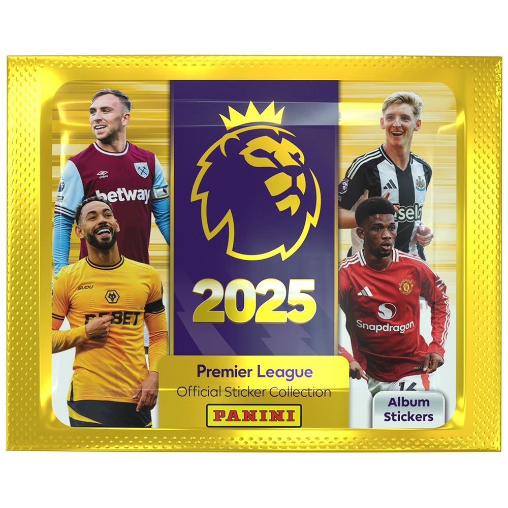 Panini Premier League 2025 Official Sticker Collection Mega Multi-Set ...