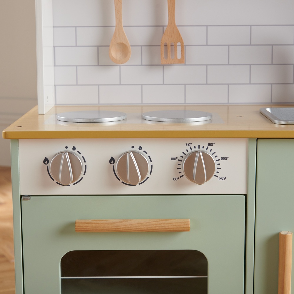 Kitchen Corner Kinderküche aus Holz mit Zubehör | Smyths Toys Österreich