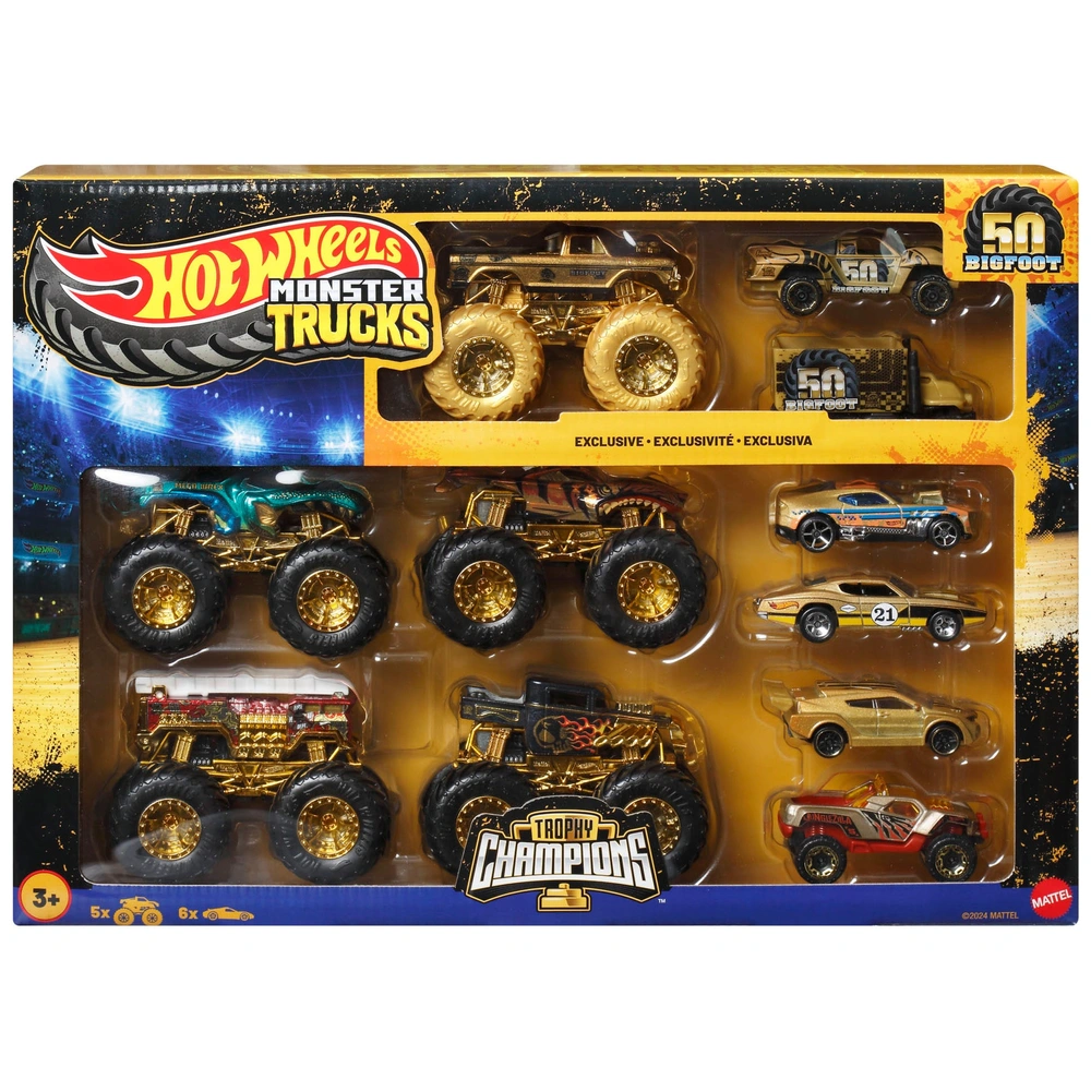 Hot Wheels Monster Truck Set