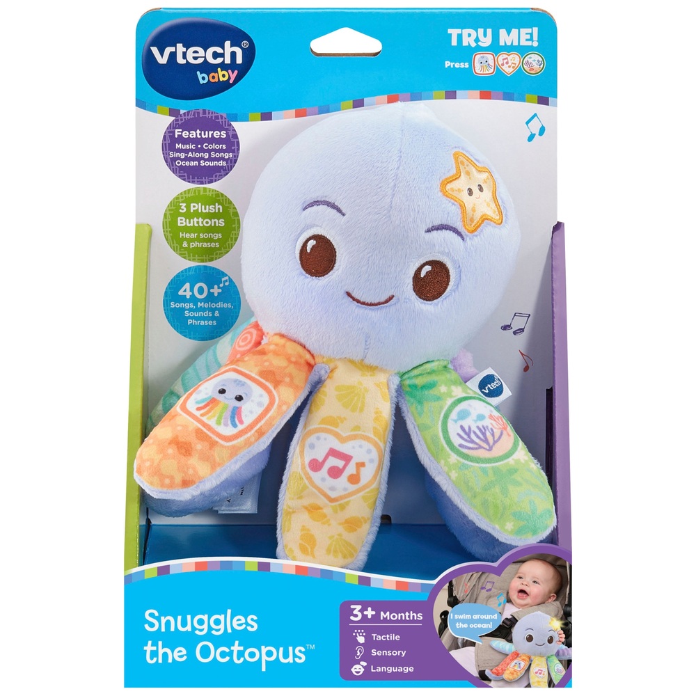 Vtech Baby Snuggles the Octopus | Smyths Toys UK