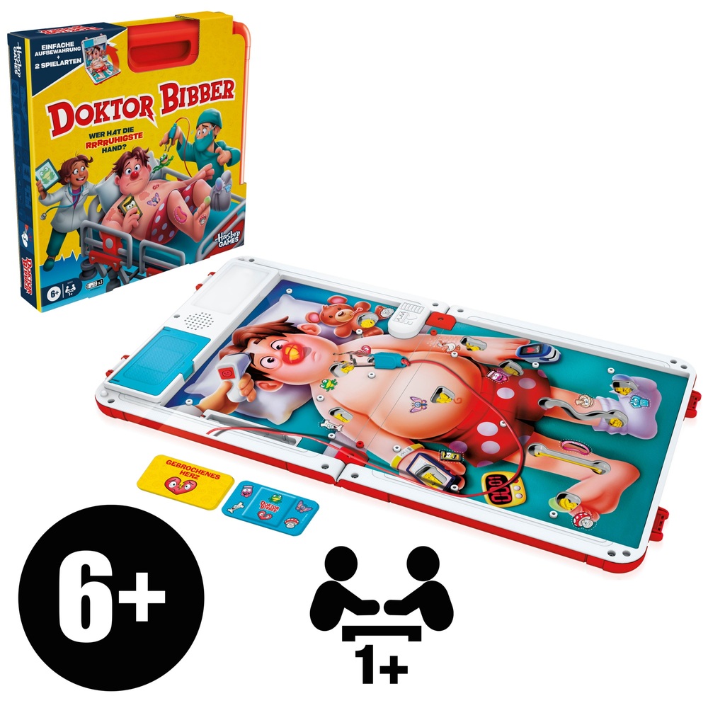 Doktor Bibber Neue Version mit 2 Spielvarianten | Smyths Toys Österreich