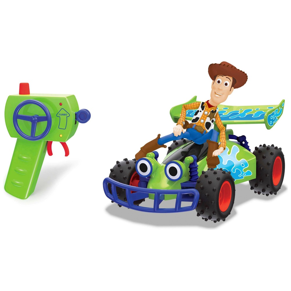 Disney Toy Story Remote Control Turbo Buggy with Woody 1:24 Scale ...