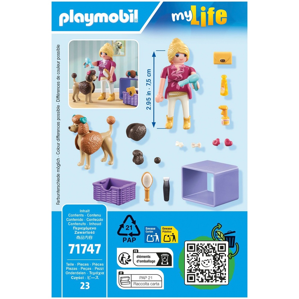 PLAYMOBIL my Life 71747 Hundefriseurin | Smyths Toys Österreich