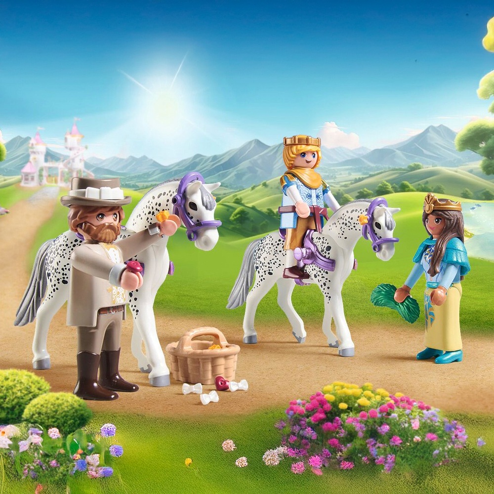 PLAYMOBIL Princess Magic 71846 Kutschfahrt mit Prinzessin und Prinz ...