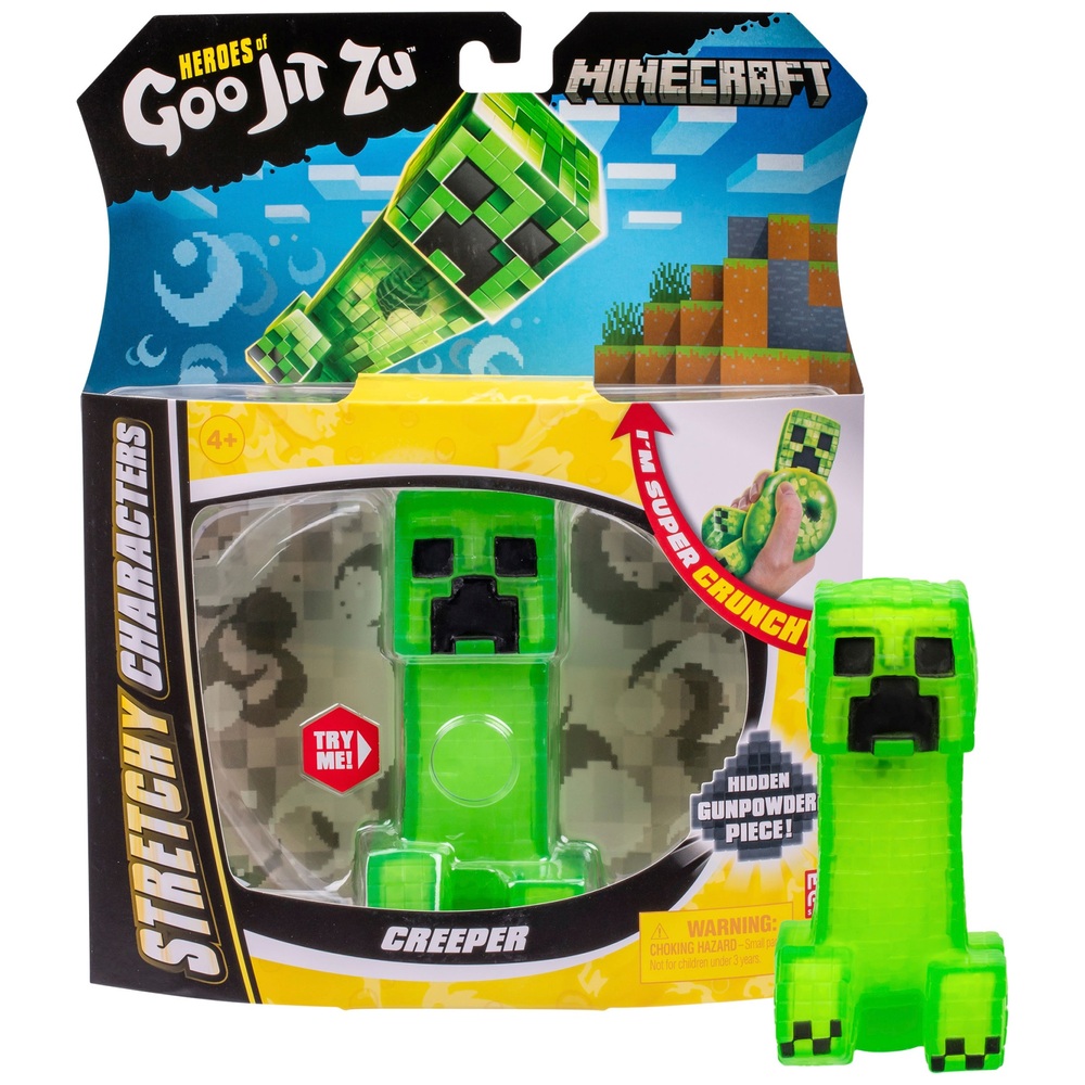 Heroes of Goo Jit Zu Minecraft Creeper | Smyths Toys UK
