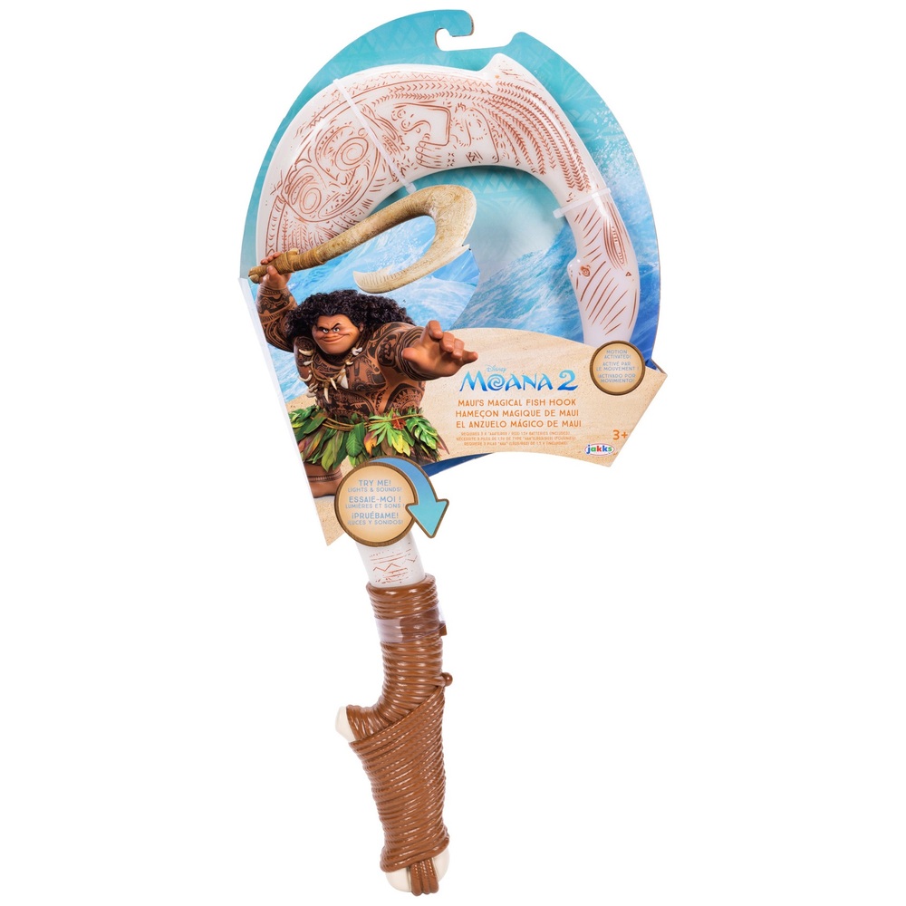 Disney Moana 2 Maui's Magical Fish Hook Toy | Smyths Toys UK