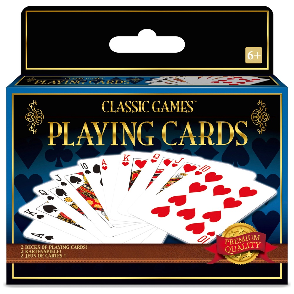 Classic Games Playing Cards 2 Pack | Smyths Toys UK