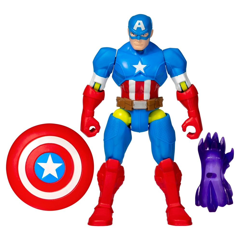 MixMashers Marvel Figur Captain America 12 cm | Smyths Toys Deutschland