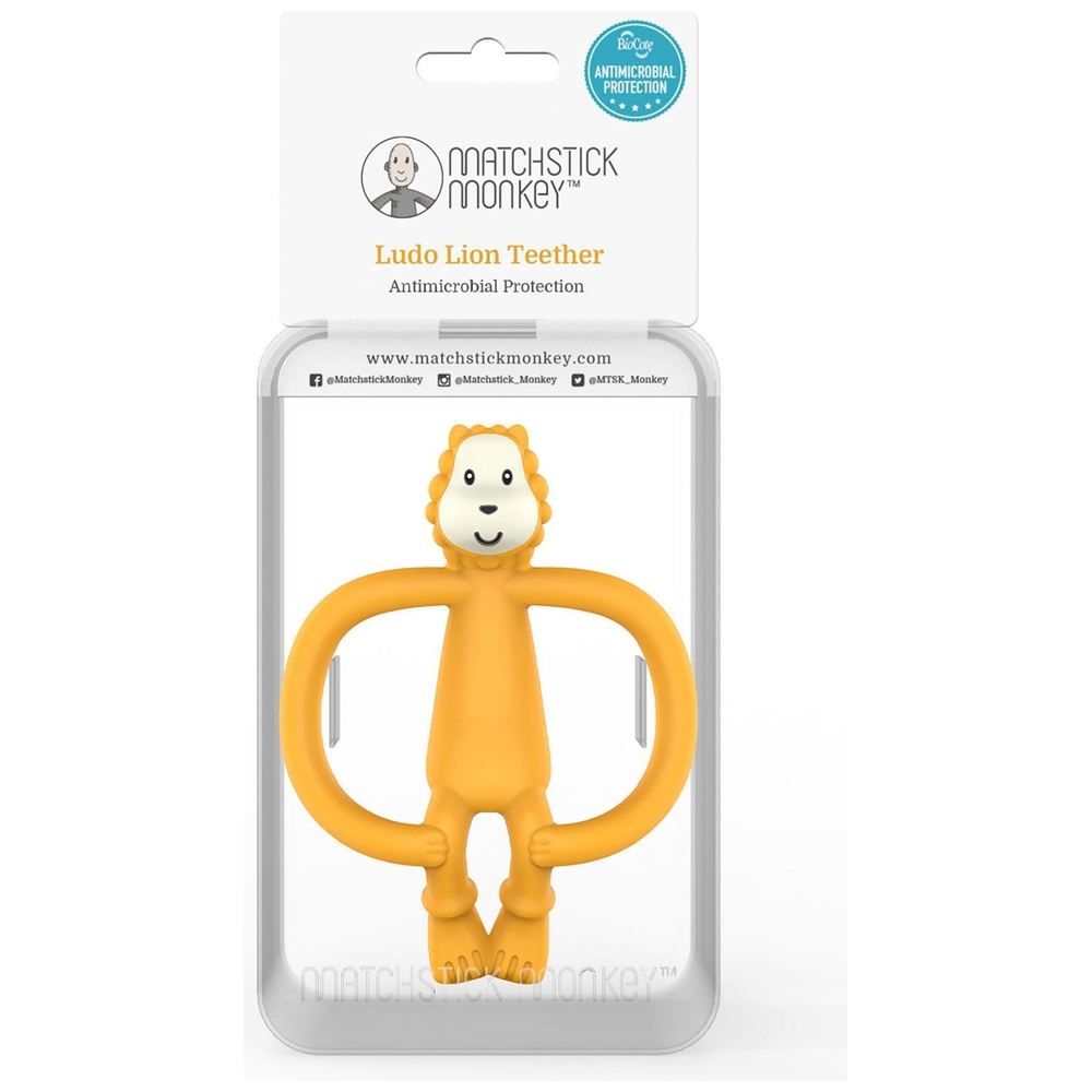 Matchstick Monkey Ludo Lion Teether | Smyths Toys UK