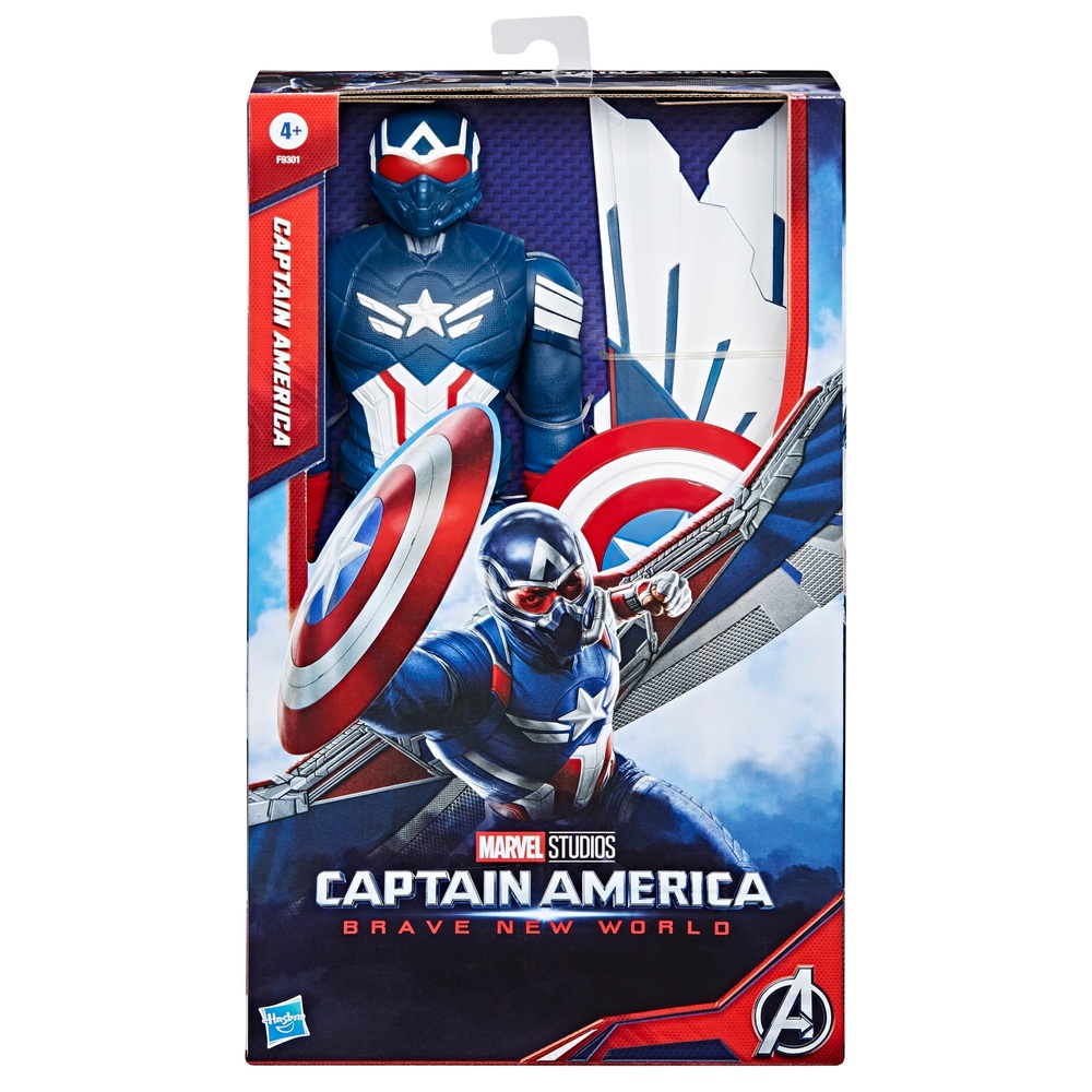 Marvel Avengers Titan Hero Figur Captain America Brave New World ...