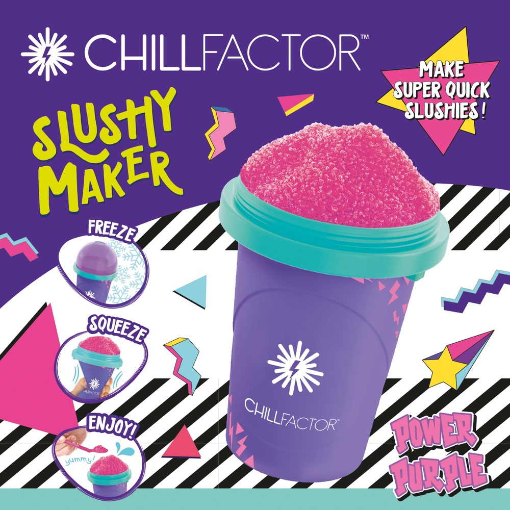 ChillFactor Colour Shock Slushy Maker Power Purple | Smyths Toys UK