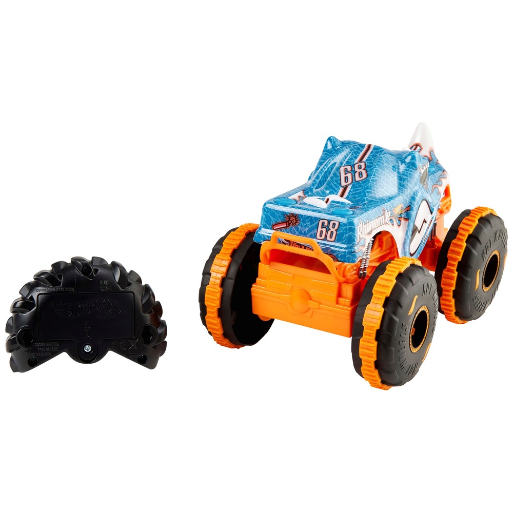 Hot Wheels RC Ferngesteuertes Auto Monster Truck Rhinomite 1:24 ...