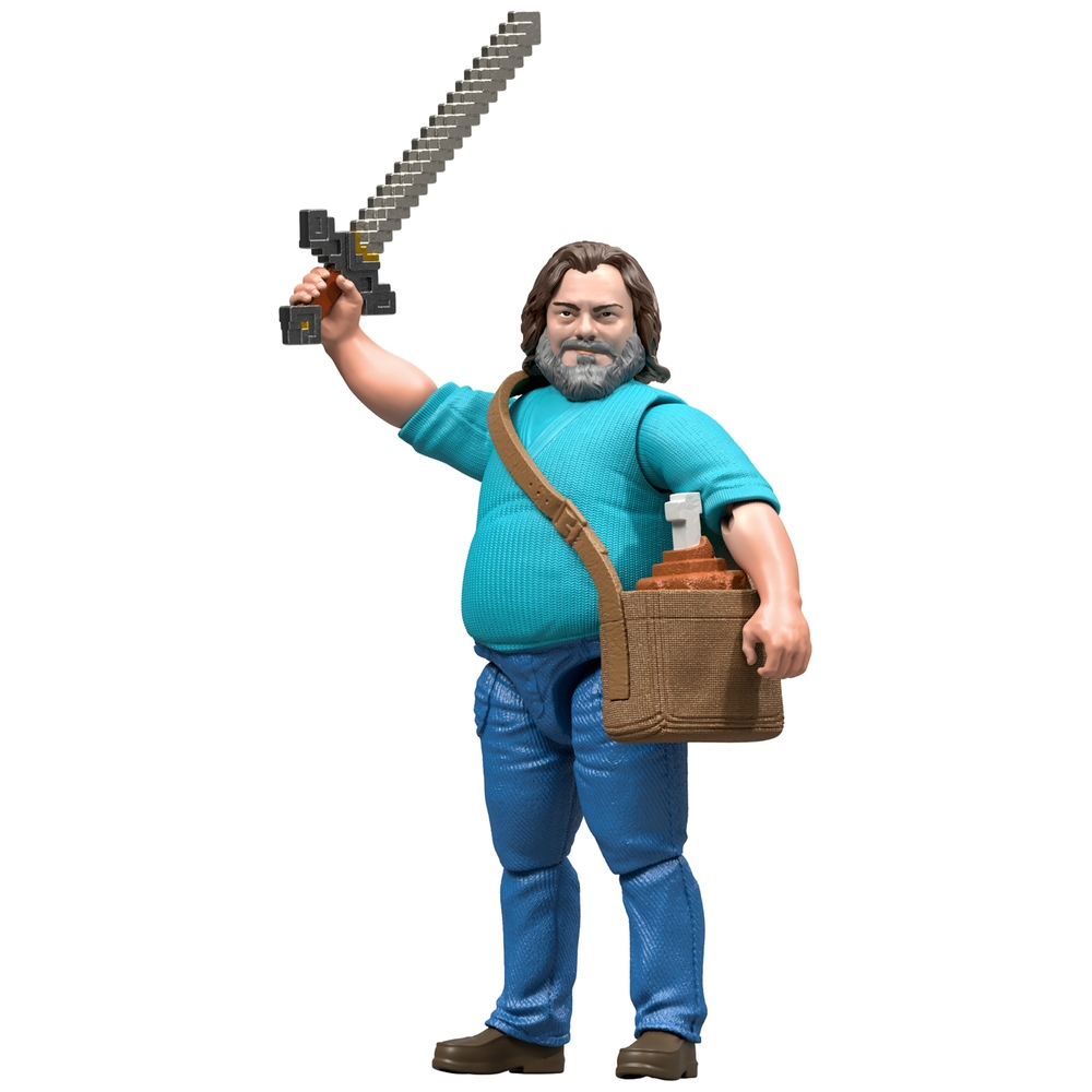 Minecraft Movie Action Figure Steve | Smyths Toys UK