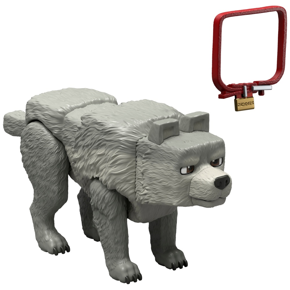 Minecraft Movie Action Figure Dennis the Wolf | Smyths Toys UK